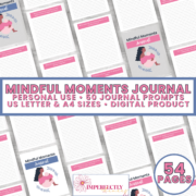 Mindful Moments Journal | 50 Prompts | Digital Download